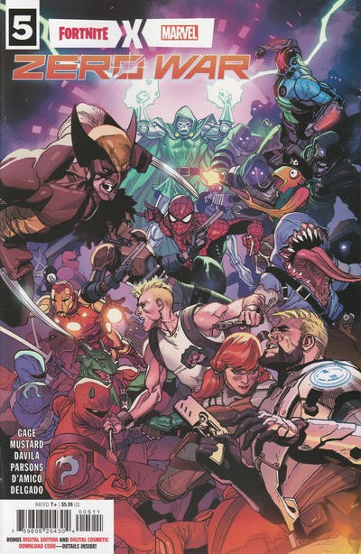 Fortnite X Marvel Zero War (2022) # 1-5 (8.0/9.2-VF/NM) Complete Set ...