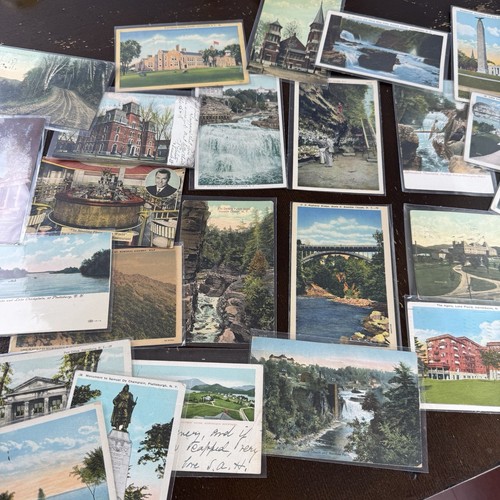 Vintage Postcards Lot Of 25 With Sleeves New York State Plattsburgh ...