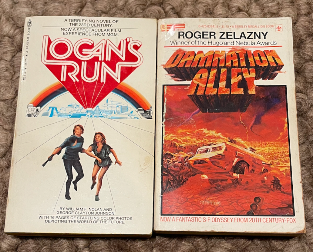 LOGAN'S RUN, Damanation Alley PAPERBACKS WILLIAM NOLAN Roger Zelazny | eBay