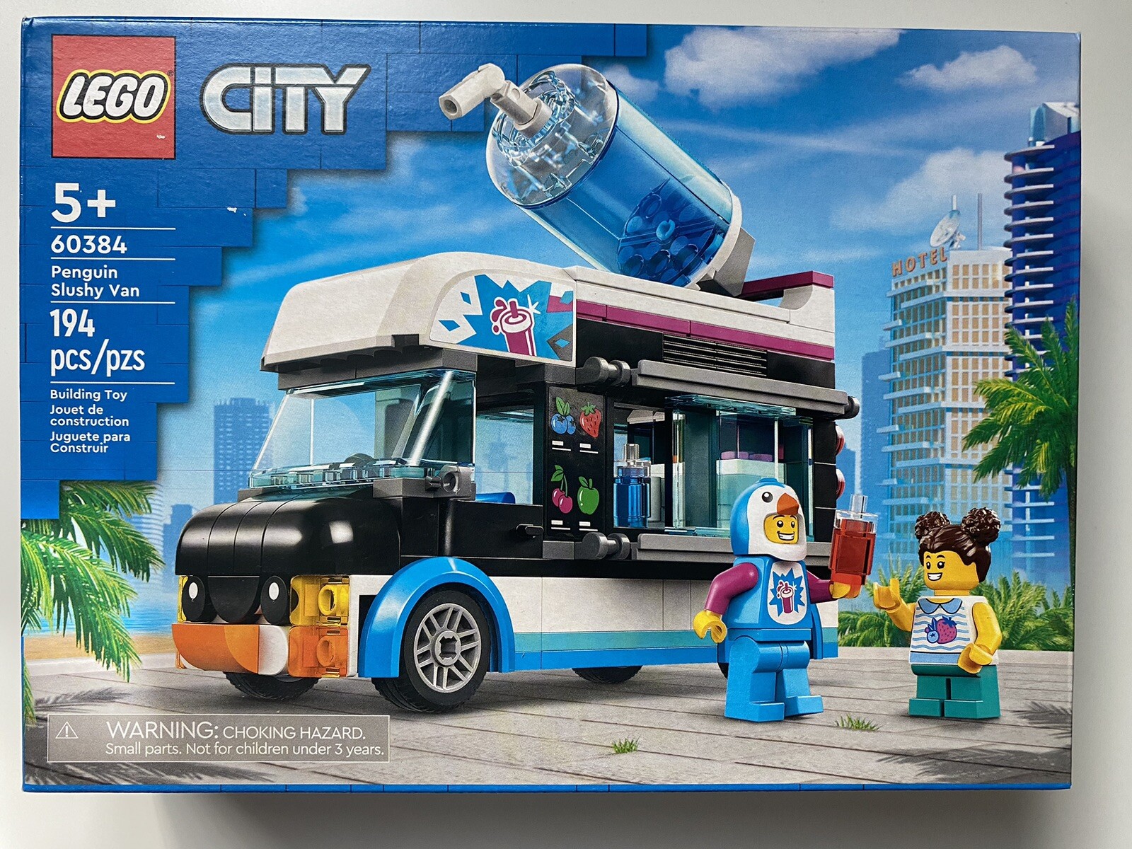 LEGO City Penguin Slushy Van 60384 Building Toy. Brand New Sealed. SHIP ...