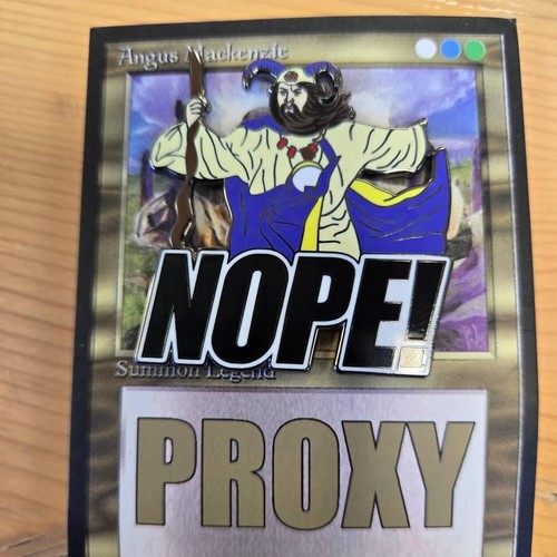 MTG Limited Edition Numbered Angus Mackenzie Enamel Pins New Bryon ...