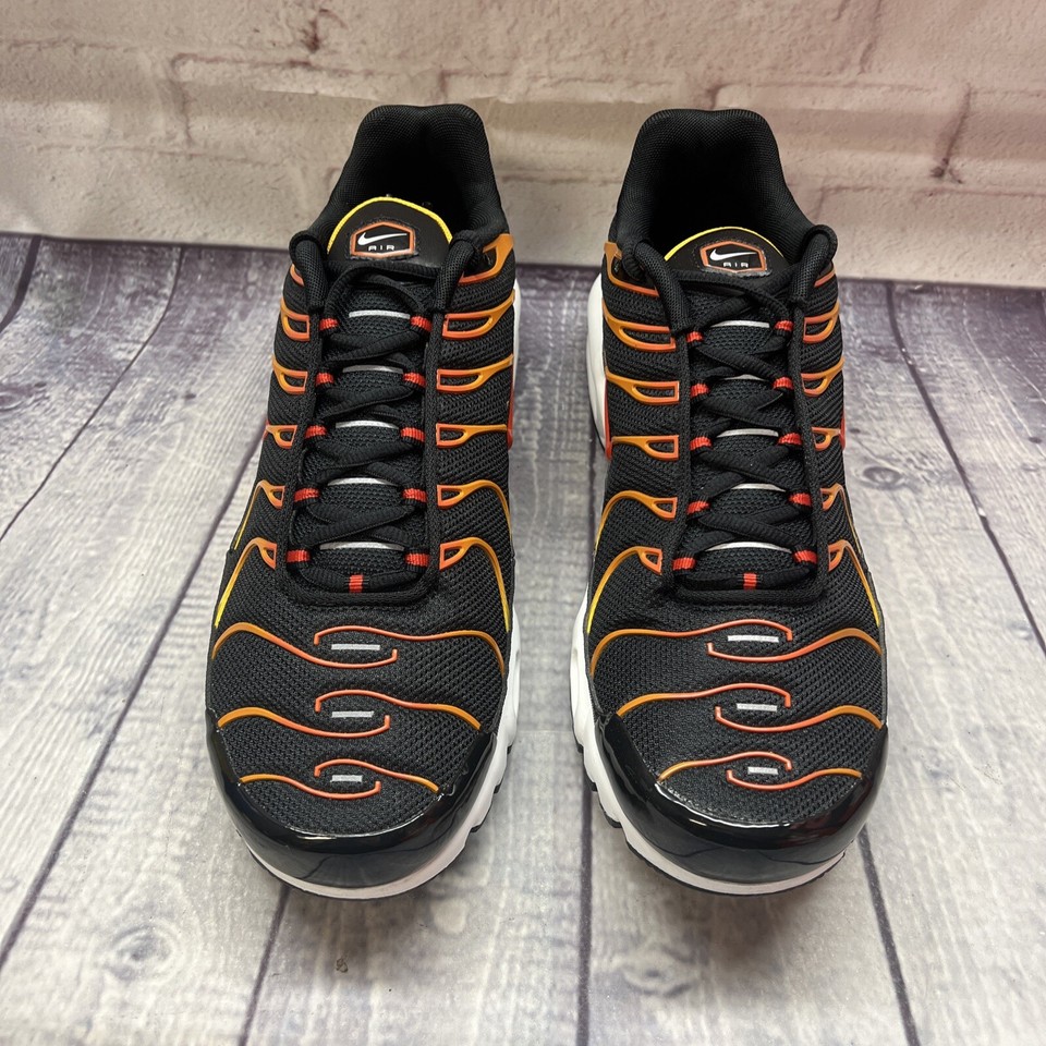 Nike Air Max Plus TN Reverse Sunset Shoes Black Orange Shoes DC6094-001 ...
