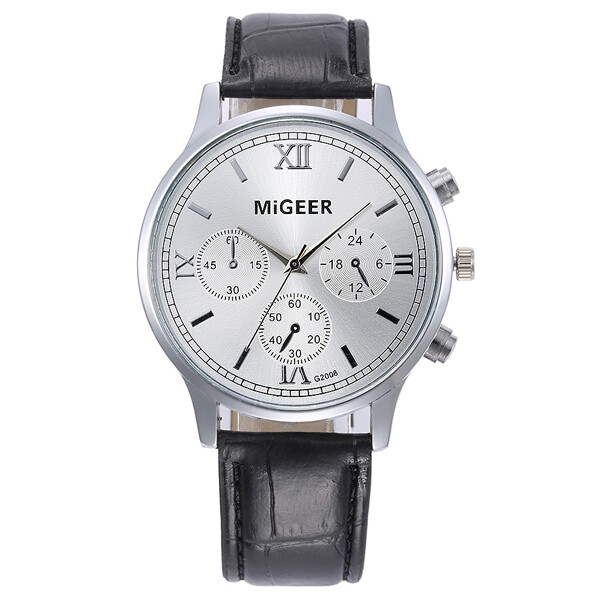 Man Woman Elegant Fashion Watch Migeer Quartz Colours Classic Months ...