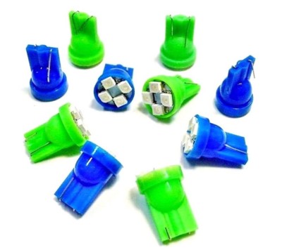 10x AMC Blue Green LED Light Bulbs Turn Signal Hi-Beam Odometer ...