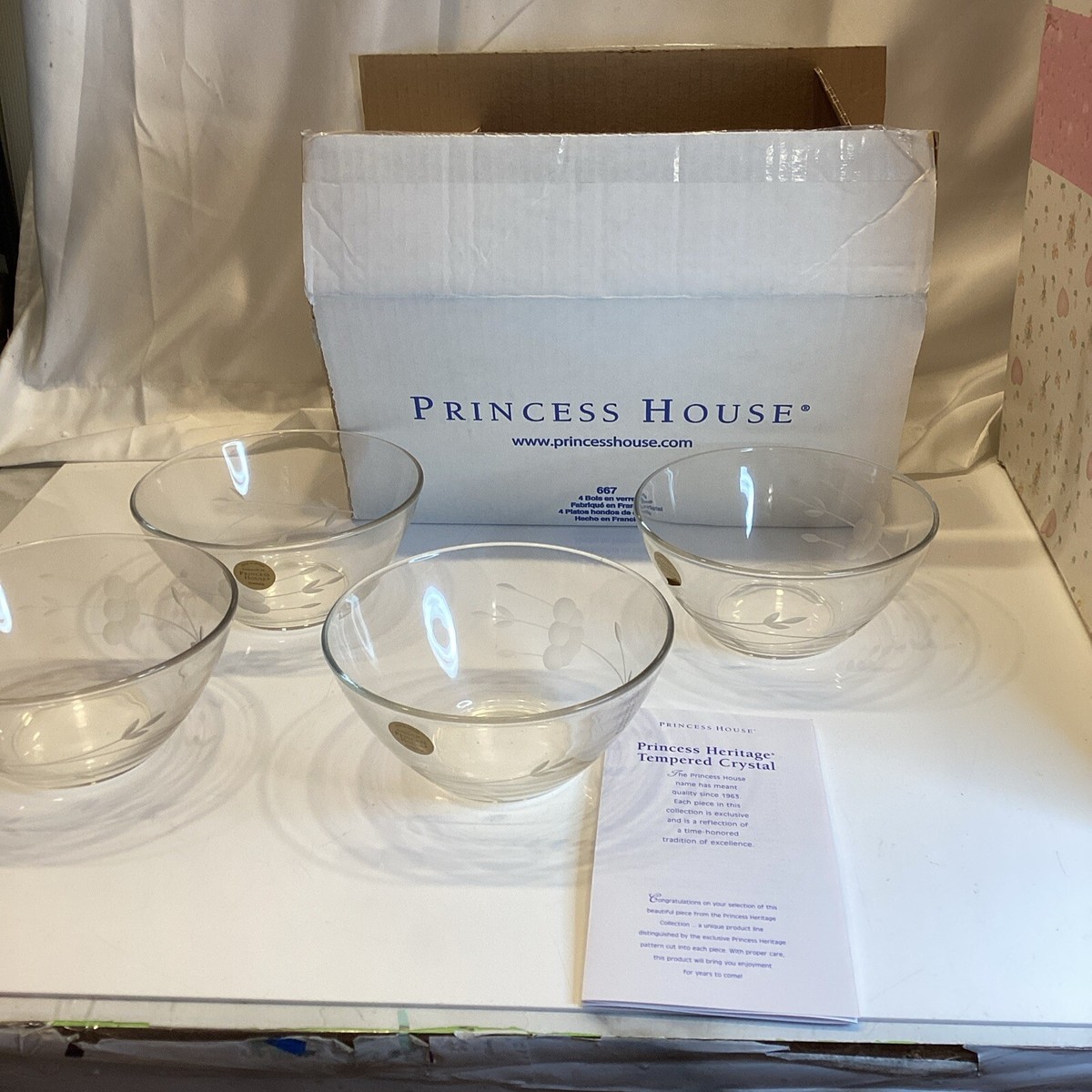 Princess House Pattern Identification Princess House Retired Items