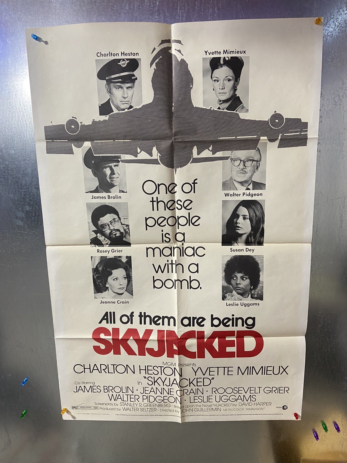 Skyjacked - Original One Sheet Movie Poster 1972 - size: 27 X 41 | eBay