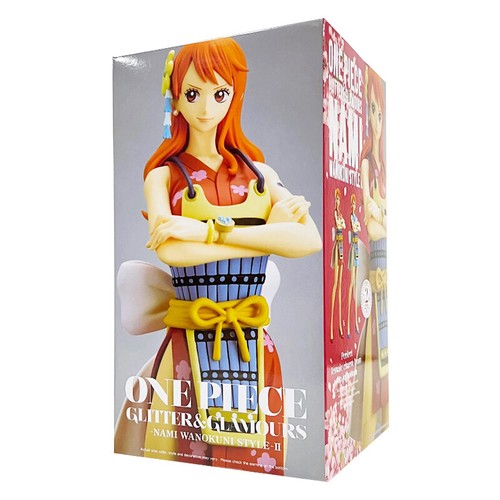 NAMI Wanokuni STYLE 2 Ver. A Glitter & Glamours One Piece Anime Figure ...