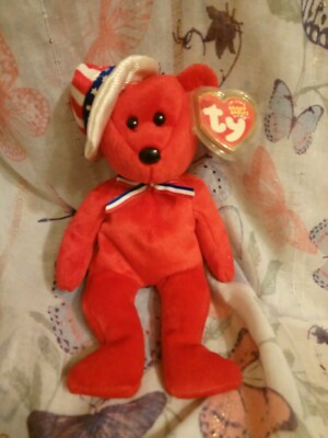 Ty Beanie Babies Sam The Bear - Mint With Tags. 11d | eBay UK