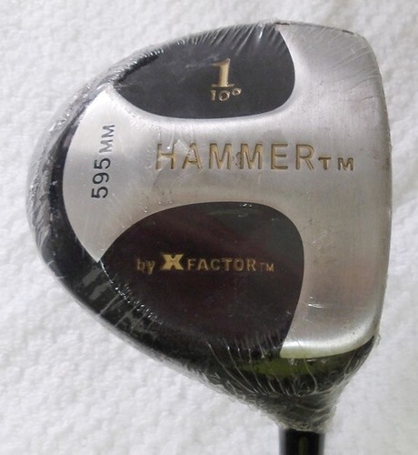 X-FACTOR HAMMER 595MM DRIVER 10* - AEROSPEED GRAPHITE - KELMAC LINE ...