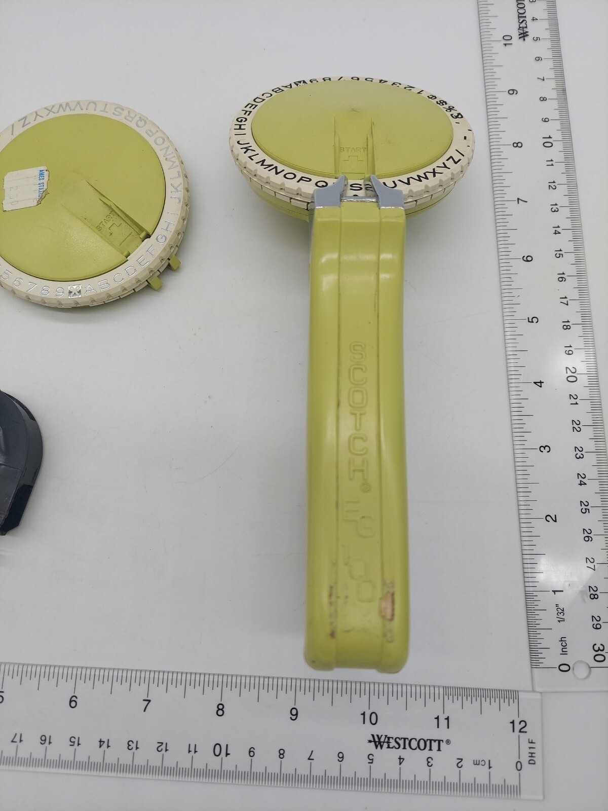 NOS Scotch 3m Labeler Label Maker Eg-100 With Extra Eg-1140 Embossing ...