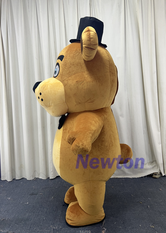 FNAF Freddy Fazbear Inflatable Mascot Costume Suit Funny Suit Party ...