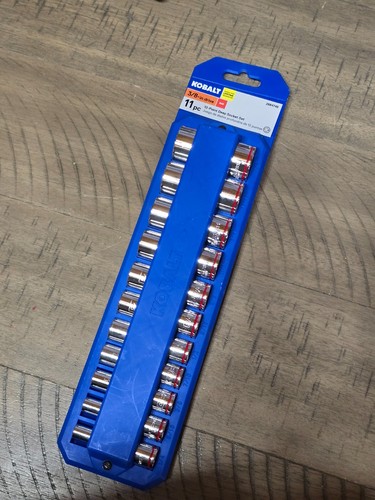 🛠️ Kobalt 3/8" Drive Standard (SAE) Deep Socket Set 11Pcs 2884748 | eBay