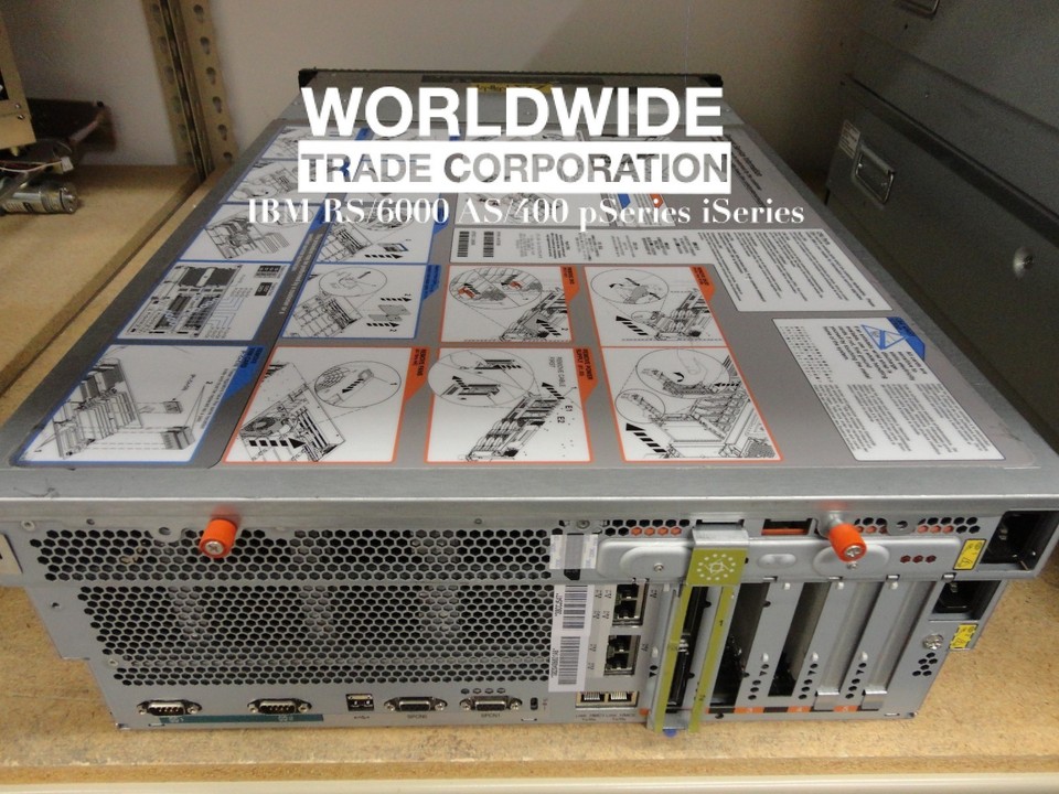 IBM 8204-E8A P550 8-Core P6 4.2GHz 32GB Mem 2x146GB HDD (AIX) PowerVM ...