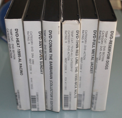 Blockbuster Video 6 DVD Rental Clamshell Cases Only Lot | eBay