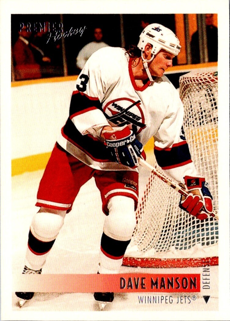 1994 O-Pee-Chee Premier Dave Manson #121 Winnipeg Jets Hockey Card | eBay
