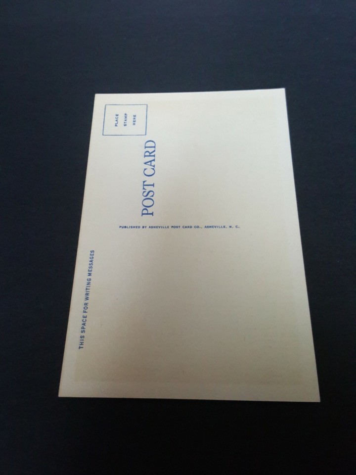 Vintage 1930s linen postcard High Hampton Inn Cashiers Western NC ...