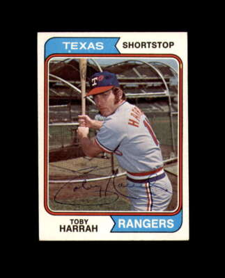 Toby Harrah Hand Signed 1974 Topps Texas Rangers Autograph | eBay
