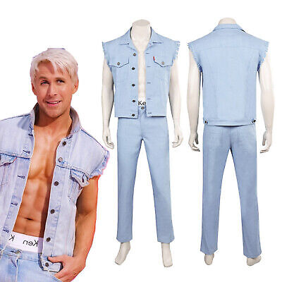 Brabiei Ken Cowboy Cosplay Costume Outfits Halloween Carnival Jacket ...
