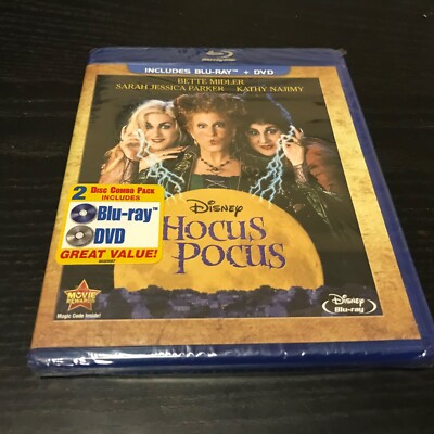 Brand New Sealed "HOCUS POCUS" Blu-ray dvd 786936858648| eBay