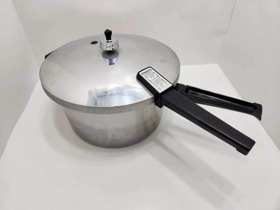 Presto Stainless Steel Pressure Cooker Vintage Model 603 Made In Canada ...