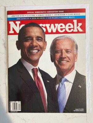 Newsweek Magazine Aug 2008 Obama Joe Biden Democrat Election MINT NO ...