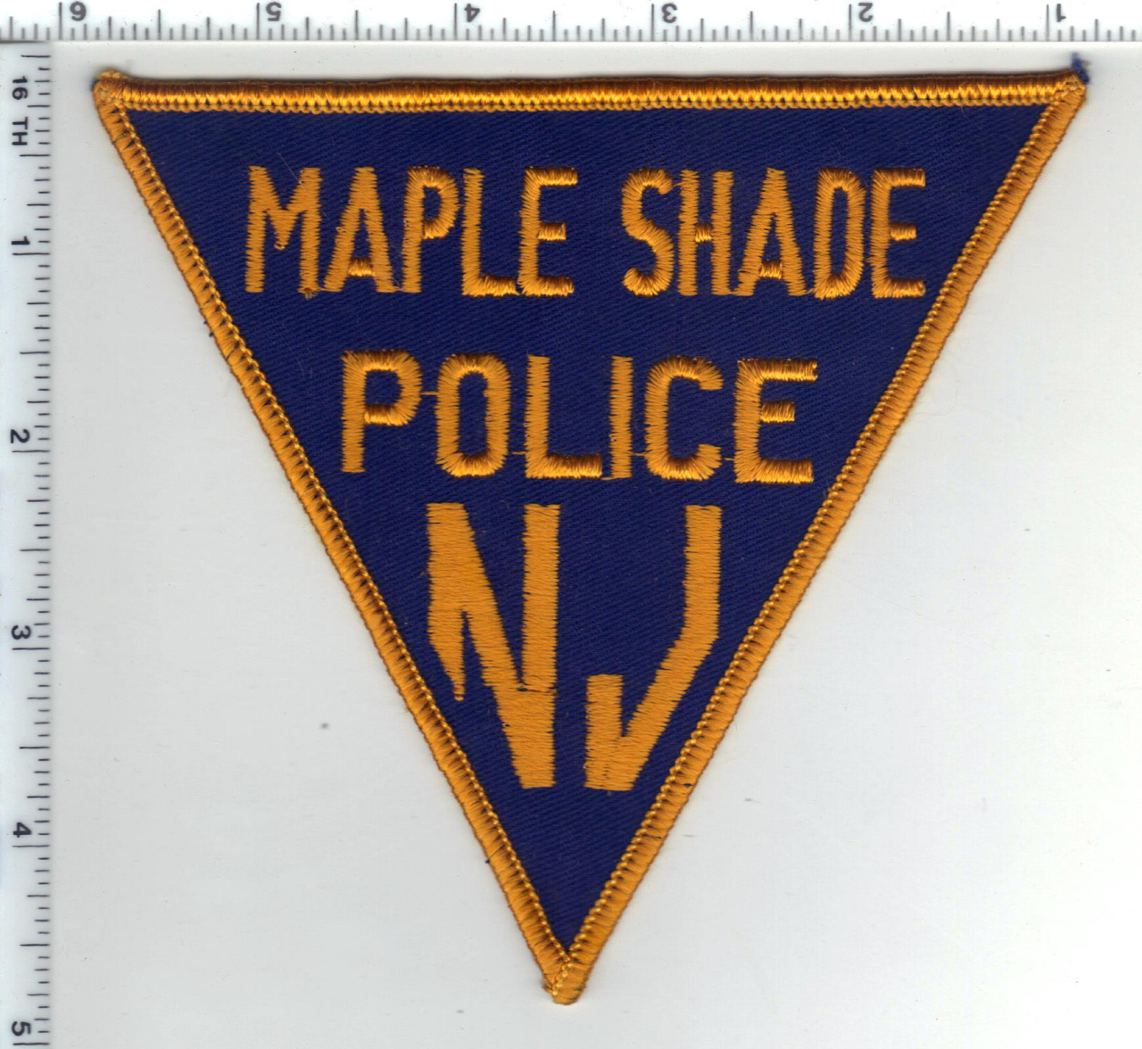 Maple Shade Police (New Jersey) Shoulder Patch - new from the 1980's | eBay