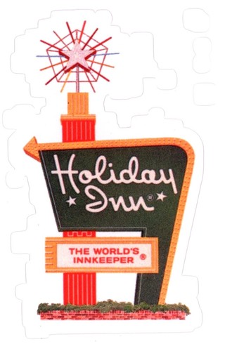 Holiday Inn Sign Sticker Logo Sticker (Reproduction) | eBay