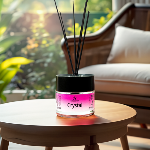 Reed Perfume Diffuser Cocolady Crystal 75 ml 2.5 oz Inspired by Famous ...