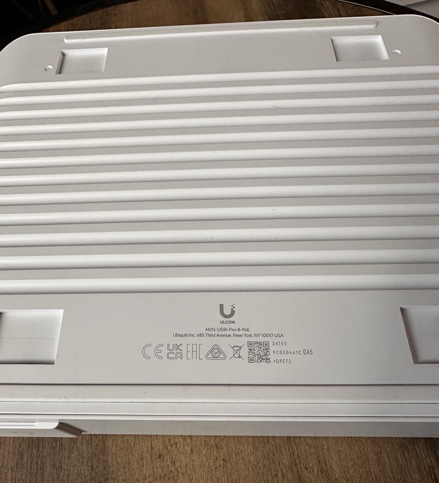 Ubiquiti UniFi USW-Pro-8-PoE Ethernet Switch - Touch Screen - SFP ...