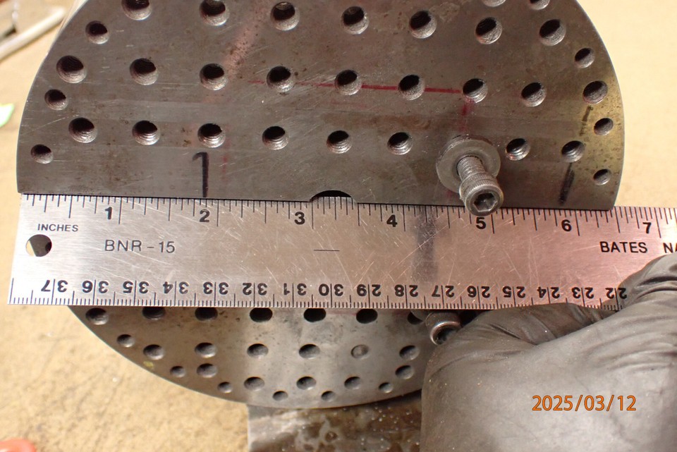 OLDER SUBURBAN WG-6 PUNCH FORMER SPIN FIXTURE W/ V BLOCK AND CLAMP ...