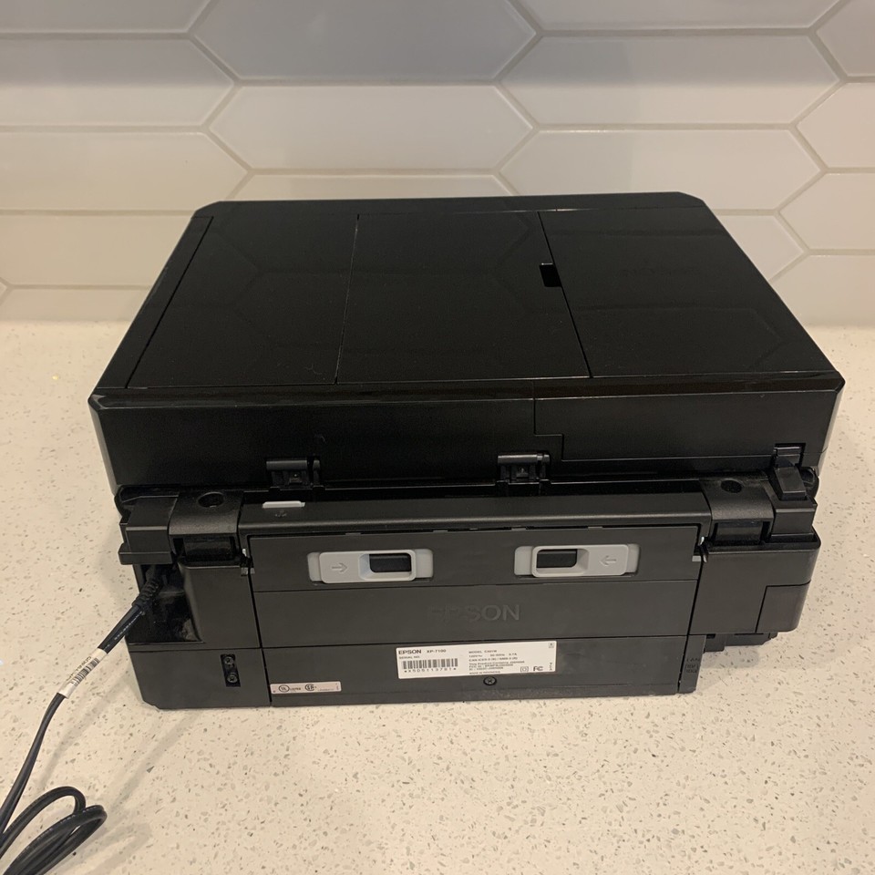 Epson Expression Premium XP-7100 Wireless Color Photo Printer - Black ...
