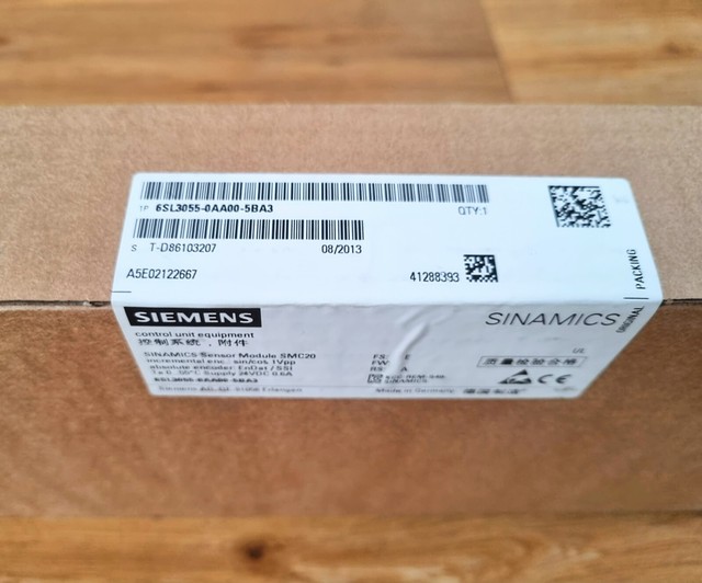 Siemens SINAMICS S120 Sensor Module SMC20 (6SL3055-0AA00-5BA3) online ...