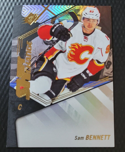 2015-16 UDC SPx Hockey Shift Change SAM BENNETT Calgary Flames NHL Card ...