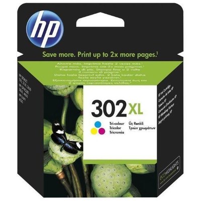 Hp ink Blister 302xl Tri-color | eBay
