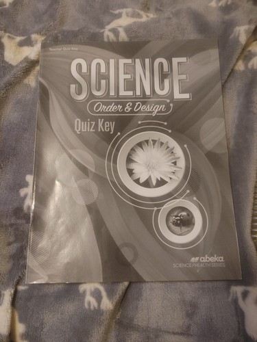Abeka Science Order & Design Teacher Quiz Key 7th Grade Series | eBay