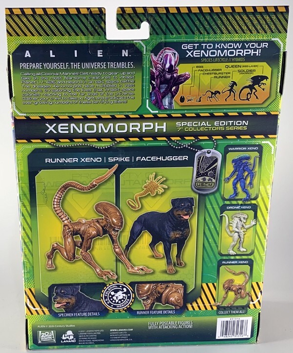 Alien Collection XENOMORPH Dog Alien, facehugger & Dog set - New in Box ...