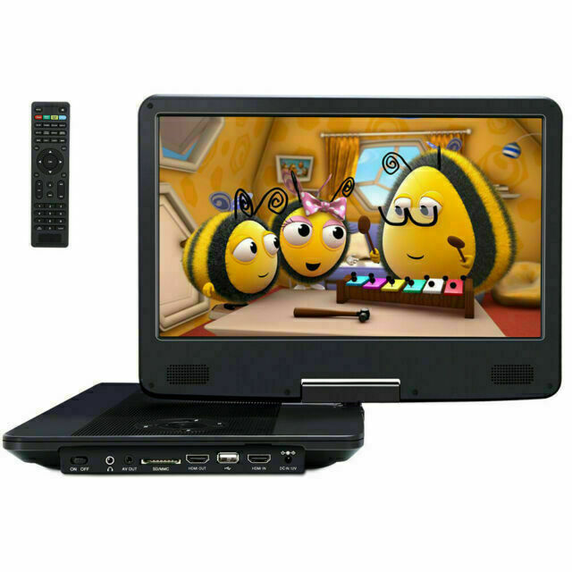 Pumpkin - 14" - Portable Blu-ray DVD Player with HDMI In/Output - Black ...