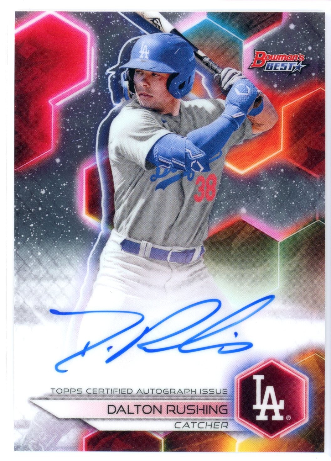 2023 Bowman's Best DALTON RUSHING Best of 2023 Auto Autograph RC | eBay