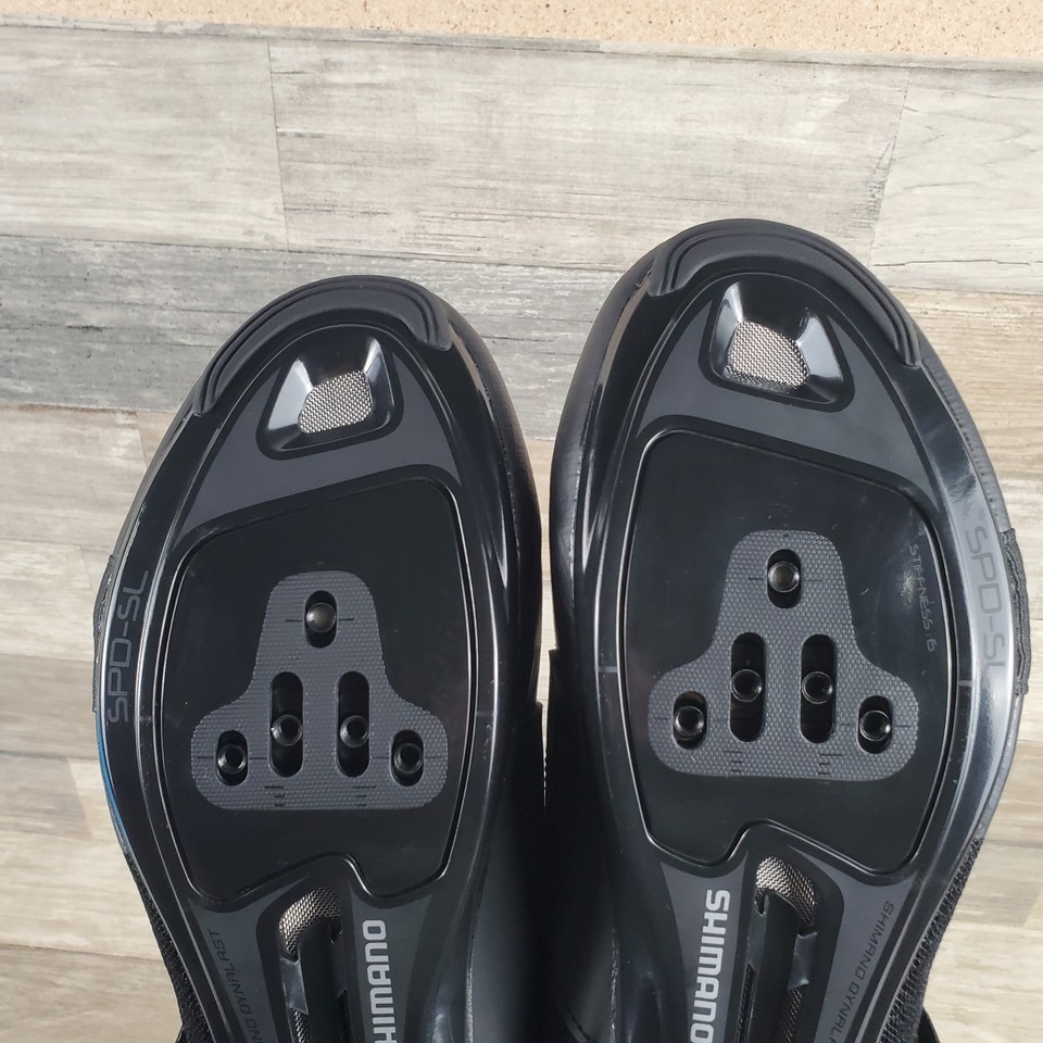 Pearl Izumi Shimano IC1 Mens Cycling Shoes Sz 10 M Black Off-Set Straps ...