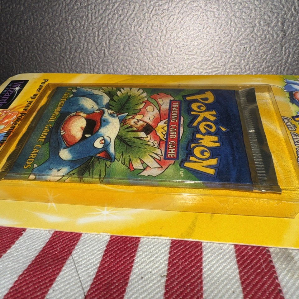 Pokemon 1999 Base Set 1st Edition Shadowless Booster BLISTER Pack ...
