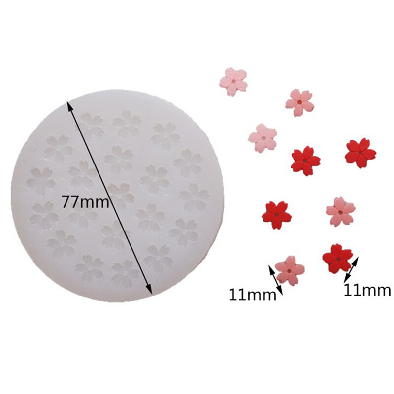 1Pc Mini Flower Sakura Silicone Mold DIY Cherry Baking Chocolate ...