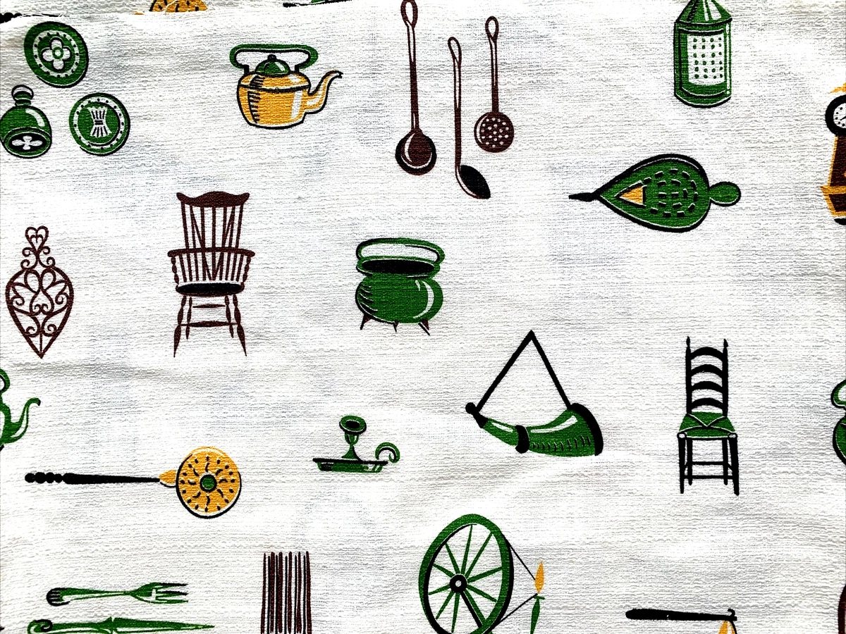 Retro Kitchen Fabric