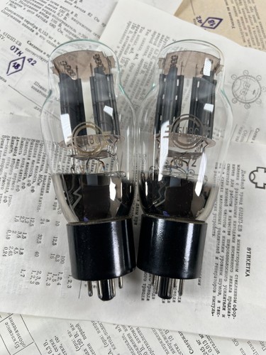 2 x 5C3S / 5U4G Rectifier Tubes SVETLANA NOS | eBay