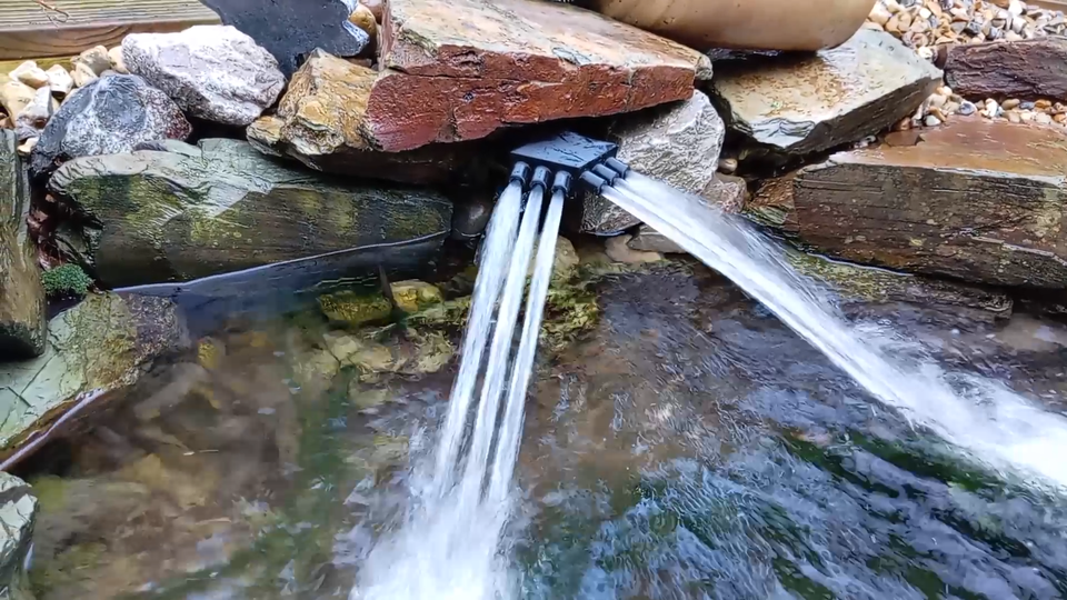 Pond Aerator Straight Pond water return To Fit 38 mm pond Hose ...