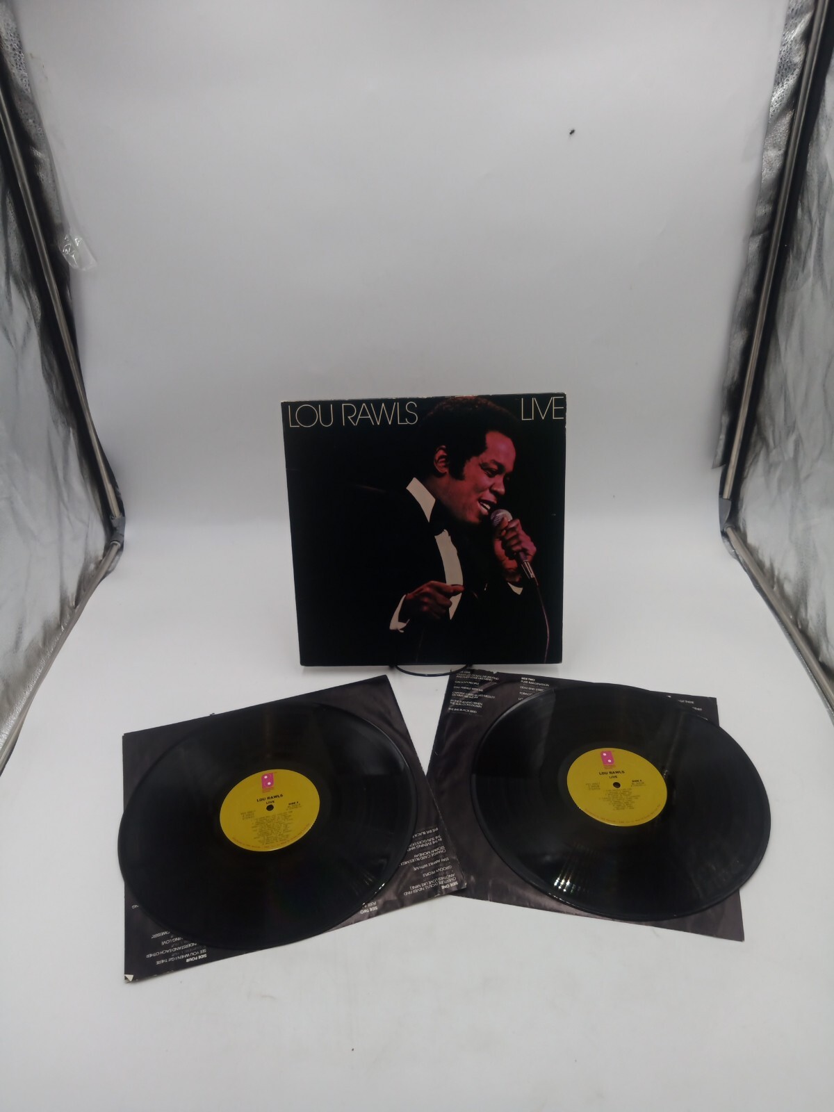 Lou Rawls Live 2x LP Philadelphia International Records PZ2 35517 1978 ...