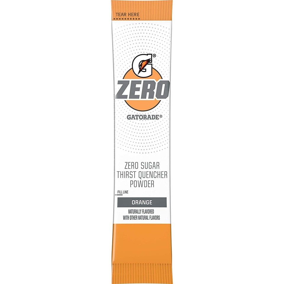 Gatorade G ZERO Powder Sticks Pack 5 Calorie Sports Drink Mix Case of ...