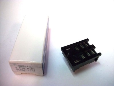 NTE Relay Socket R95-120 - 8-Pin Midget Blade Socket - PC Board Mount ...