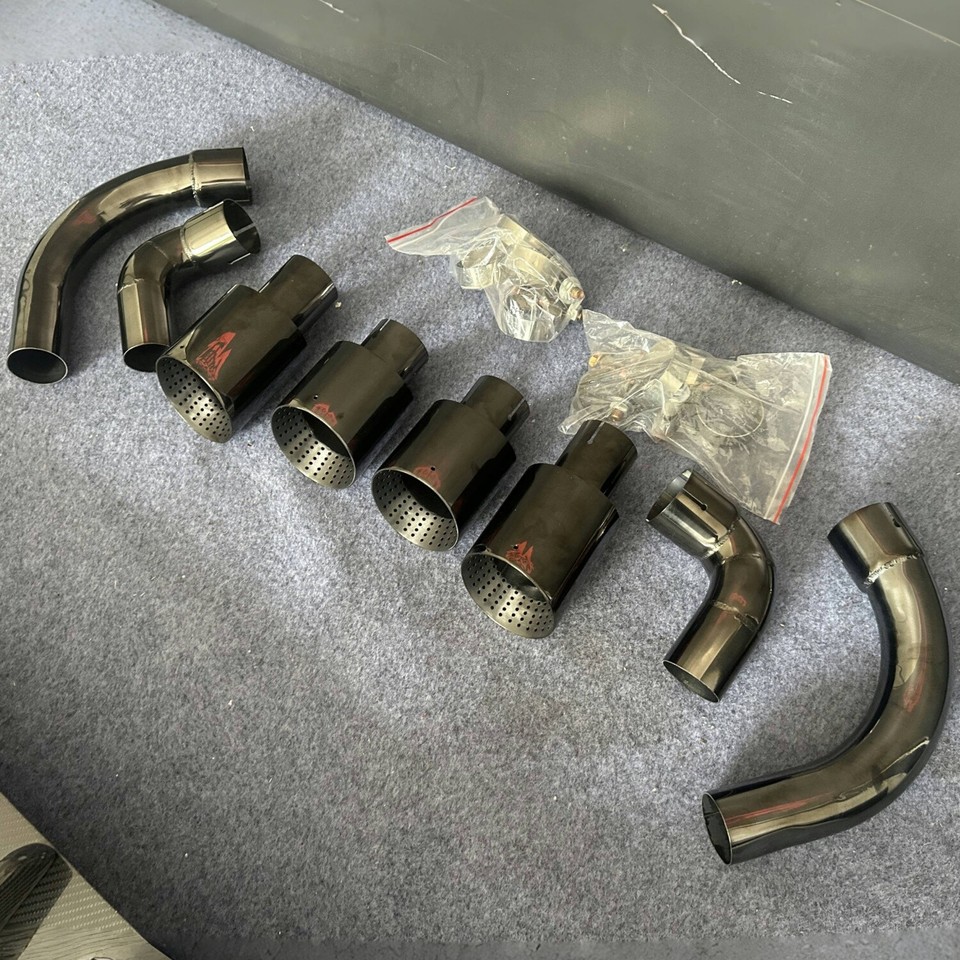 Exhaust Muffler Tip End Pipe For Lexus LC500 LC500H 2018+ Exhaust Tips ...
