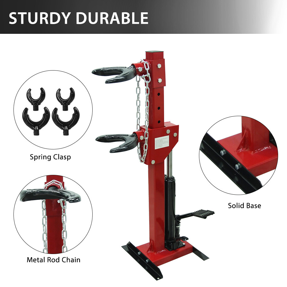 3000kg Heavy Duty Hydraulic Auto Coil Strut Spring Compressor ...