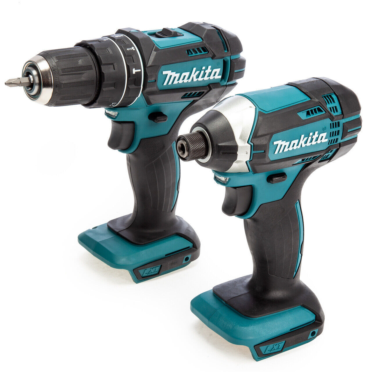 Makita 18 V DHP482 Cordless Impact Drill with DTD152 Cordless Impact ...